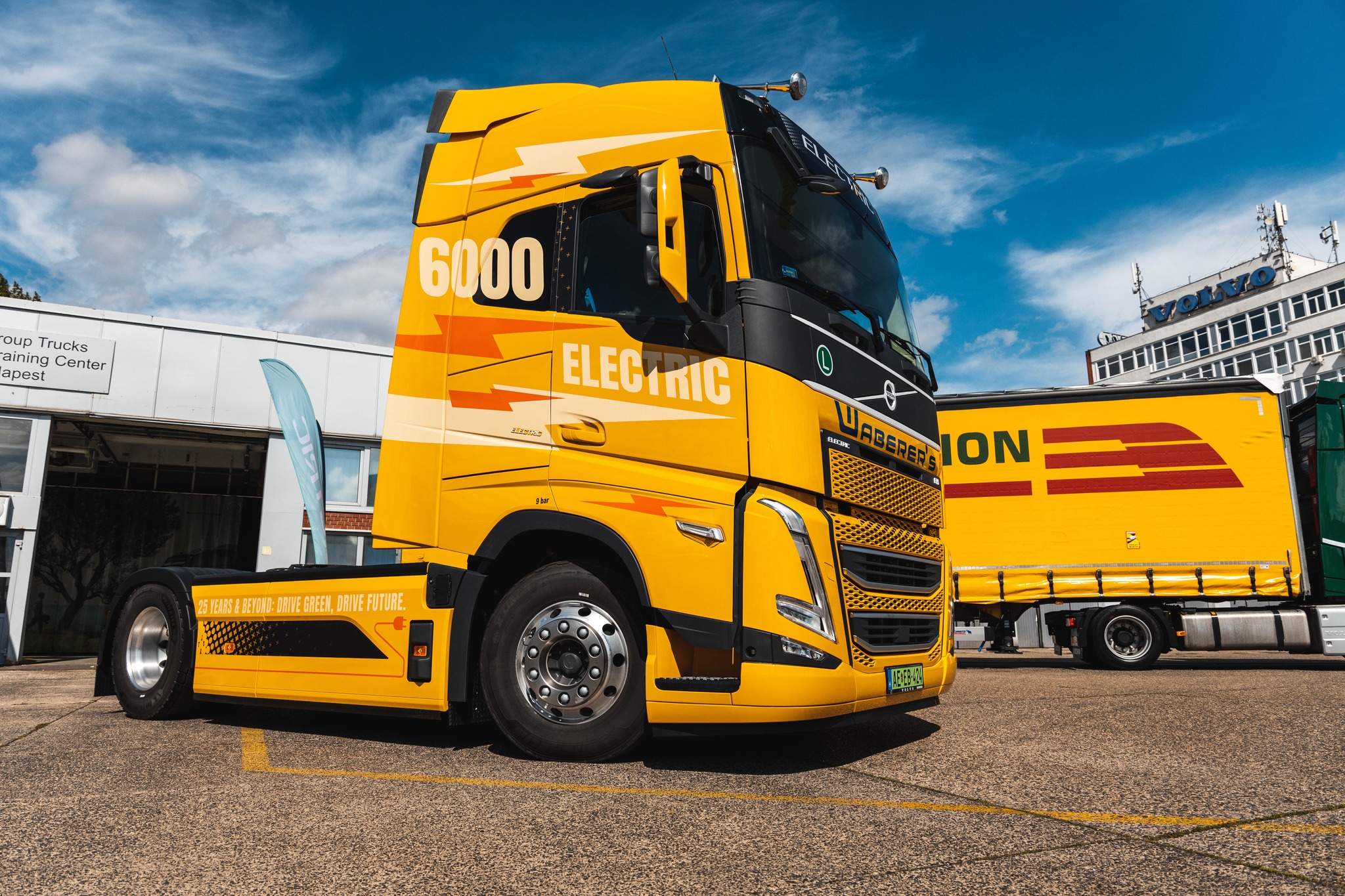 6000. Volvo FH za Waberer’s – od nekadašnjih Glob XL do električnog ...